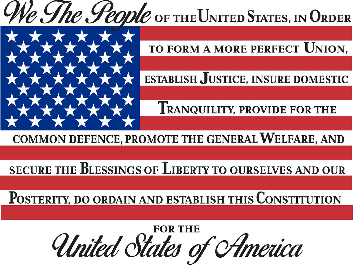 The Preamble to the United States Constitution - Digital Curb Number